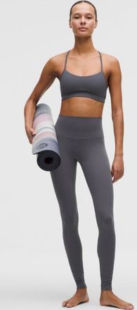 lululemon Align Leggings mit hohem Bund f&uuml;r Frauen - 71 cm - Gr&ouml;&szlig;e 12 in Coal