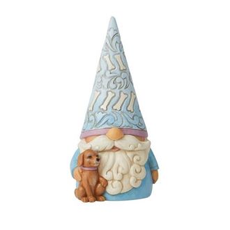 Enesco Heartwood Creek By Jim Shore Gnome With Dog Figurine, 5.71 Inch