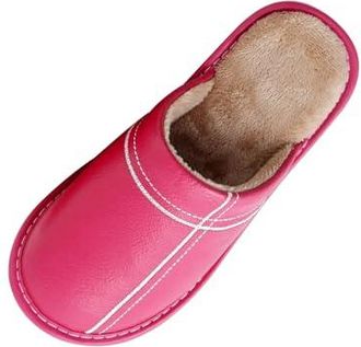Generic Pantoufles dhiver en Coton imperm&eacute;ables pour Femmes, Chaudes et Confortables,Fuchsia,37 EU