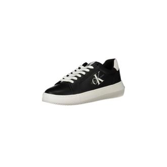 Calvin Klein Stilvolle LowTop LaceUp Sneakers Frauen - - Shoes - Damen - Schwarzk - 36 EU