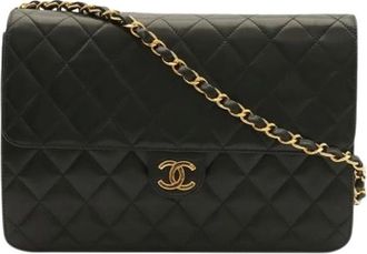 Chanel Pre-owned Sac bandouli&egrave;re vintage - Femme - Pre-owned - Noir - Taille: ONE Size