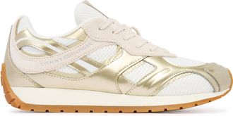 Tommy Hilfiger Sneakers Tommy Hilfiger Th Chic Metallic Retro Runner FW0FW09191 Goldfarben