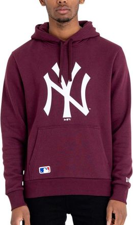 New Era Fleece Hoody - MLB New York Yankees Maroon - XS