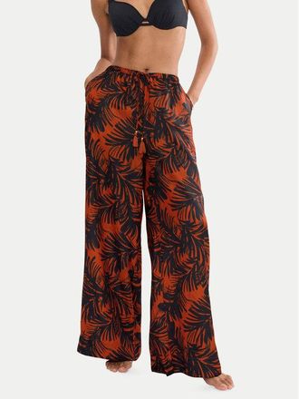 Triumph Stoffhose Summer 10227246 Braun Wide Leg