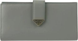 Prada unisex, Pre-owned, Gris, Taille: ONE Size Portefeuille Vintage Pre-owned