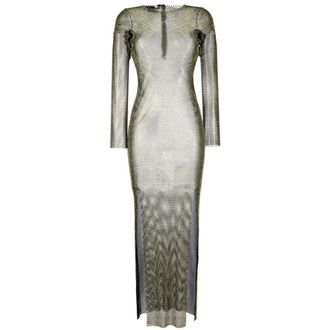 Santa Brands Diamonds Maxi Kleid - - Dresses - Damen - Braun - ONE SIZE
