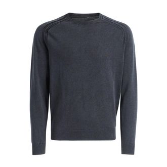 Roberto Ricci Design Techno Wash Round 14 Knit - - Knitwear - Herren - Blau - 2XL