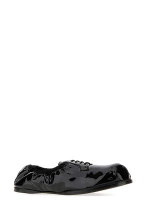 Moschino Womens Scarpa Donna Nero Scarpe Stringate Lace-up Shoes