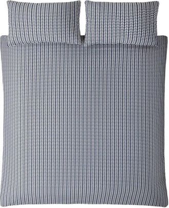 Orla Kiely Winziger Wal Bettw&auml;sche f&uuml;r Einzelbett, 135 x 200 cm, Blau