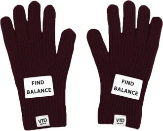VERB TO DO Femme, Accessoires, Rouge, Taille: ONE Size Just Creating Gloves