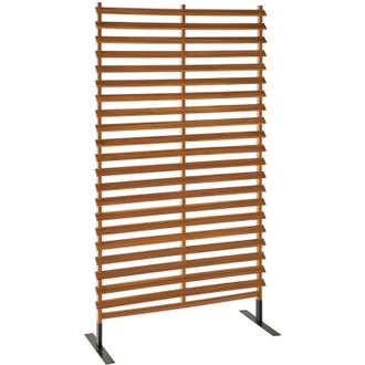 Sweeek Sweeek - Paravent ext&eacute;rieur en bois. 100cm. acacia. int&eacute;rieur. ext&eacute;rieur