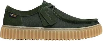 Clarks Homme, Chaussures, Vert, Taille: 45 EU Torhill Lo