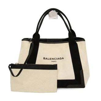 Balenciaga Pre-owned Navy Cabas S 339933 - Femme - Pre-owned - Beige - Taille: ONE Size