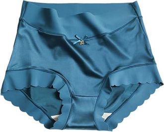 Generic Culotte sans Couture Femme Culotte Femme sans Couture Culotte Femme De Classique Taille Haute Crotch Antibact&eacute;rien L&eacute;ger Plastique Seamless Confort &Eacute;t