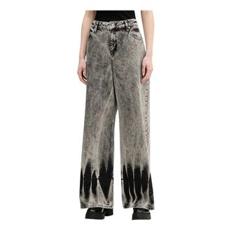 Karl Lagerfeld Jean large - Femme - Jeans - Gris - Taille: W27