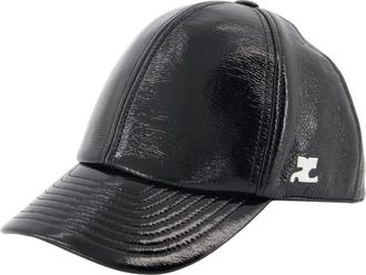 Courr&egrave;ges Homme, Accessoires, Noir, Taille: S Reedition Vinyl Cap
