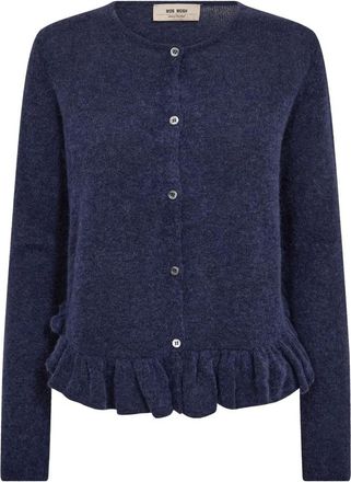Mos Mosh MOS Mosh, Femme, Pulls, Bleu, Taille: 42 FR Cardigans