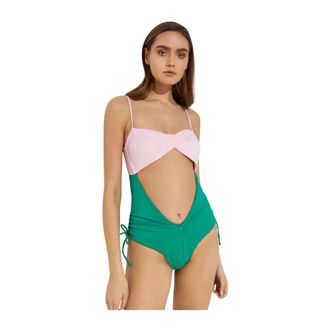 Agua Bendita Femme, Maillots de bain, Multicolore, Taille: 42 FR Lucille Thoughts Haut de bikini