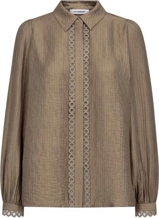 Co'Couture Femme, Blouses et Chemises, Brun, Taille: 36 FR Tassy Shirt