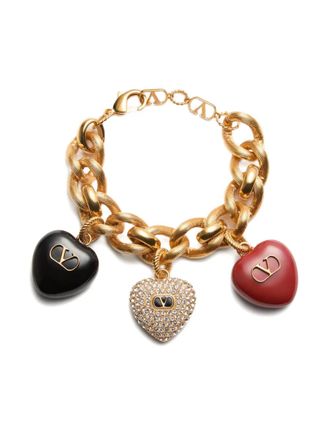 Valentino Garavani bracelet Coeur Royal - Or