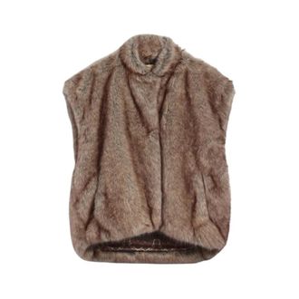 Momoni Talulah Gilet - - Jackets - Damen - Braun - S