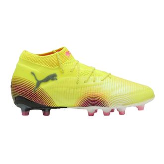 Puma Future 8 Ultimate Wellenlinien Fu&szlig;ballschuhe mit festem Boden f&uuml;r Damen (Gelb)