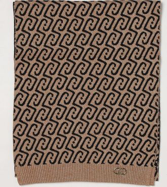 Liu Jo &Eacute;charpe en m&eacute;lange de viscose avec logo jacquard et motif monogramme