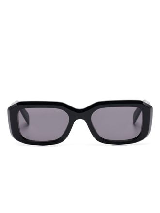 Retro Superfuture Sagrado Sonnenbrille mit eckigem Gestell - Schwarz