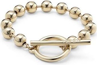 Uno De 50 UNOde50 Bracelet de chaîne plaqué or 18 carats