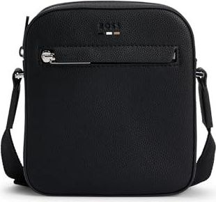 BOSS Hommes Ray NS zip N. Sac reporter &agrave; logo en relief