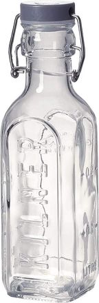Kilner Bügelflasche 300 ml, Aufbewahrung und Konservierung von Öl, Saft und Sirup, auslaufsicher dank Silikondichtung, Flasche zum Befüllen mit Füllanzeige, 