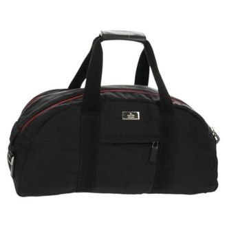 Gucci Pre-owned Nylon Weekend Bag - - Pre-owned - Damen - Schwarzk - ONE SIZE