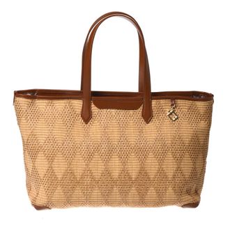 Baldinini Raffia Tote Bag - - Bags - Damen - Beige - ONE SIZE