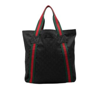 Gucci Pre-owned GG Canvas Tote Bag - - Pre-owned - Damen - Schwarzk - ONE SIZE