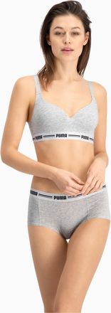 Puma Lot de 1 haut rembourr&eacute; pour femme PUMA, V&ecirc;tements, Gris, 1