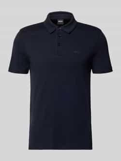 HUGO BOSS Poloshirt mit Brand-Schriftzug