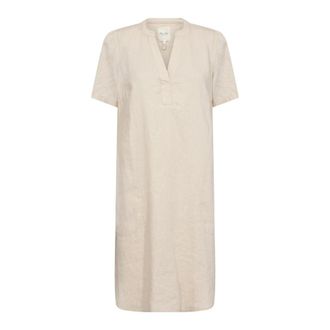 Part Two Franz&ouml;sisch Eiche Kleid AminasePW DR - - Dresses - Damen - Beige - S