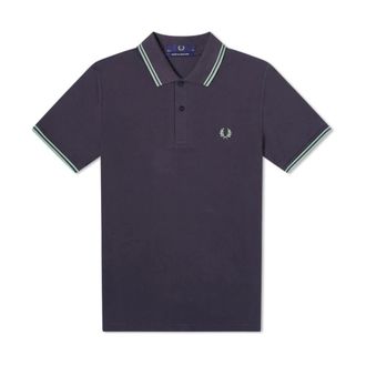 Fred Perry Polo M12 - - Tops - Herren - Blau - 3XS