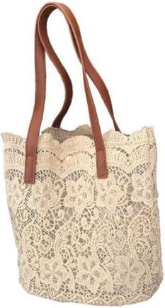 Valiclud Sac Bandoulière Élégant Dentelle Sac à Bandoulière Polyvalent Pour Courses Et Sorties Brodé Avec Design Créatif