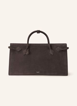 Alaia Ala&iuml;a Handtasche Le Teckel grau