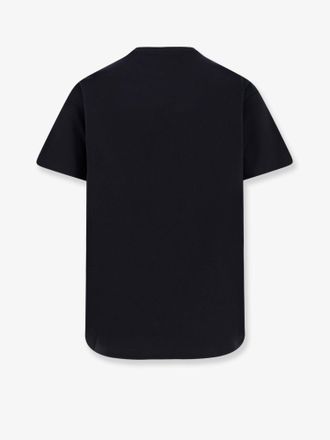 Givenchy Mens T-Shirt Paris Patch Black Cotton T-Shirts And Polos