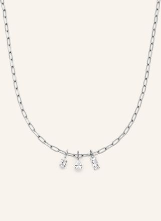 s.Oliver S.Oliver Halskette Aus Edelstahl silber