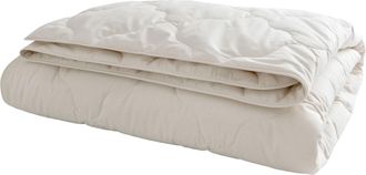YATAS Bedding - Superwashed - Bettdecke 135x200 - Öko Tex-Zertifiziert - Bezug aus 100% Baumwolle-Atmungsaktive Schlafdeck-Natürliche Füllfaser