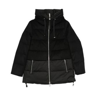Duno Keiko Kapuzen-Daunenjacke - - Jackets - Damen - Schwarzk - XL
