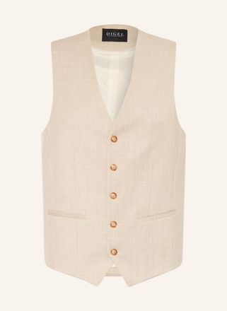 Digel Anzugweste Edgar Slim Fit beige