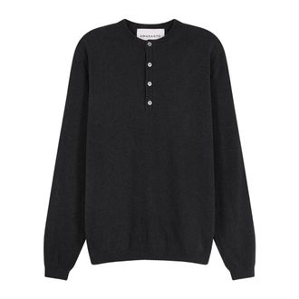 Amaranto Amar&aacute;nto - Pull Col Rond - Homme - Pulls - Noir - Taille: XL