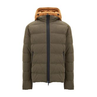 Fay Herren Daunenjacke mit Rei&szlig;verschluss - - Jackets - Herren - Gr&uuml;n - 2XL