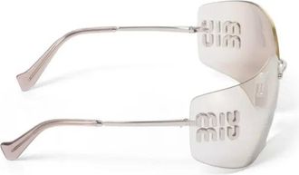 Miu Miu Eyewear SMU54YC080M1BC Sunglasses - Silver