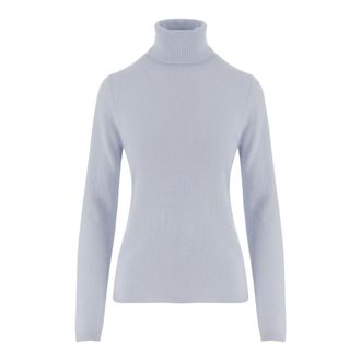 Allude Kaschmir-Rollkragenpullover - - Knitwear - Damen - Blau - XS