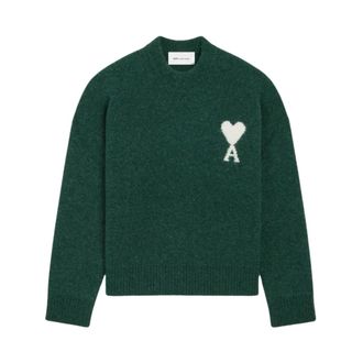 Ami Herren, Strickwaren, Gr&uuml;n, MGr&ouml;&szlig;e